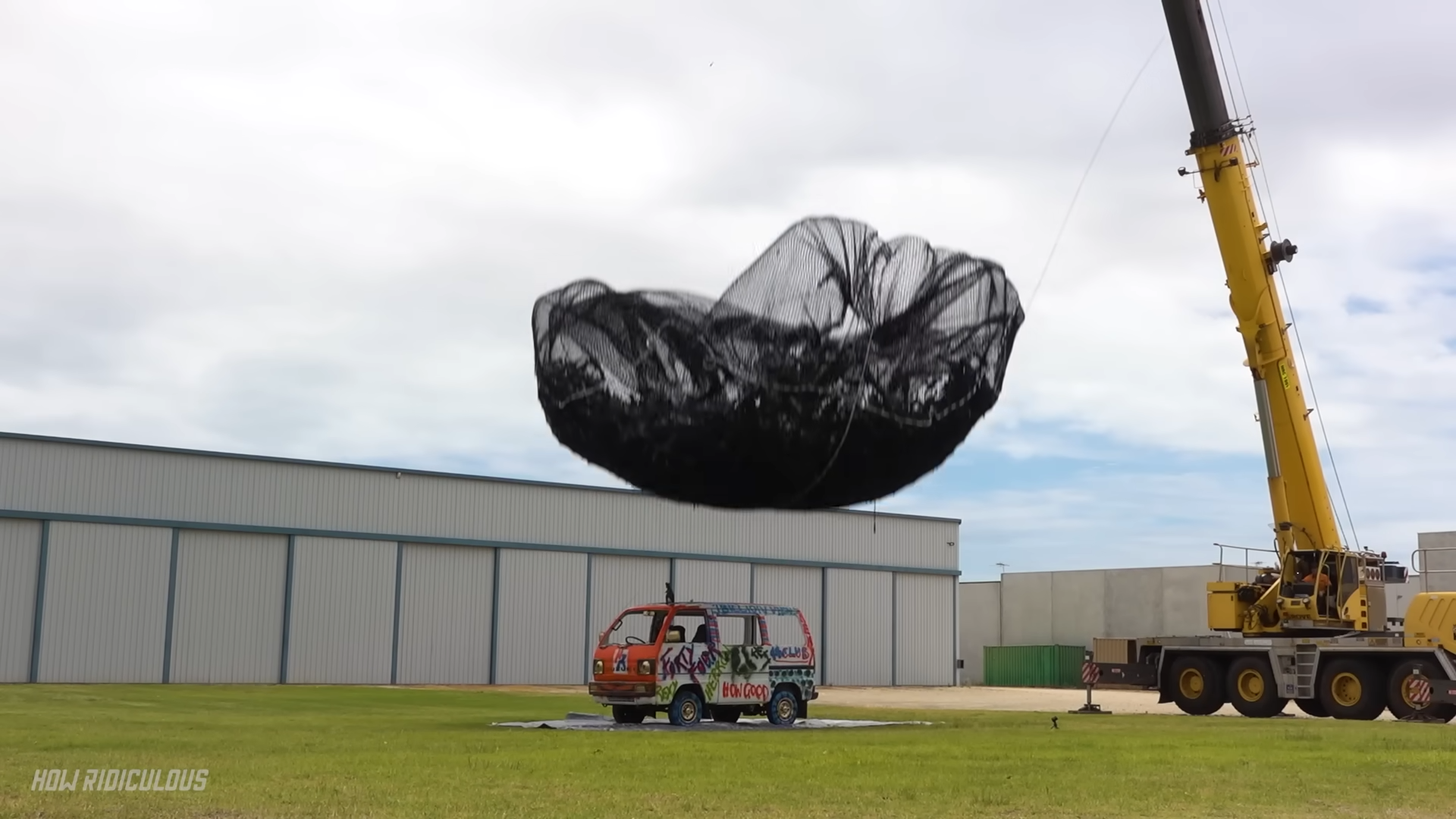 How 4,444 Rexys Crushed A Minivan From A Crane