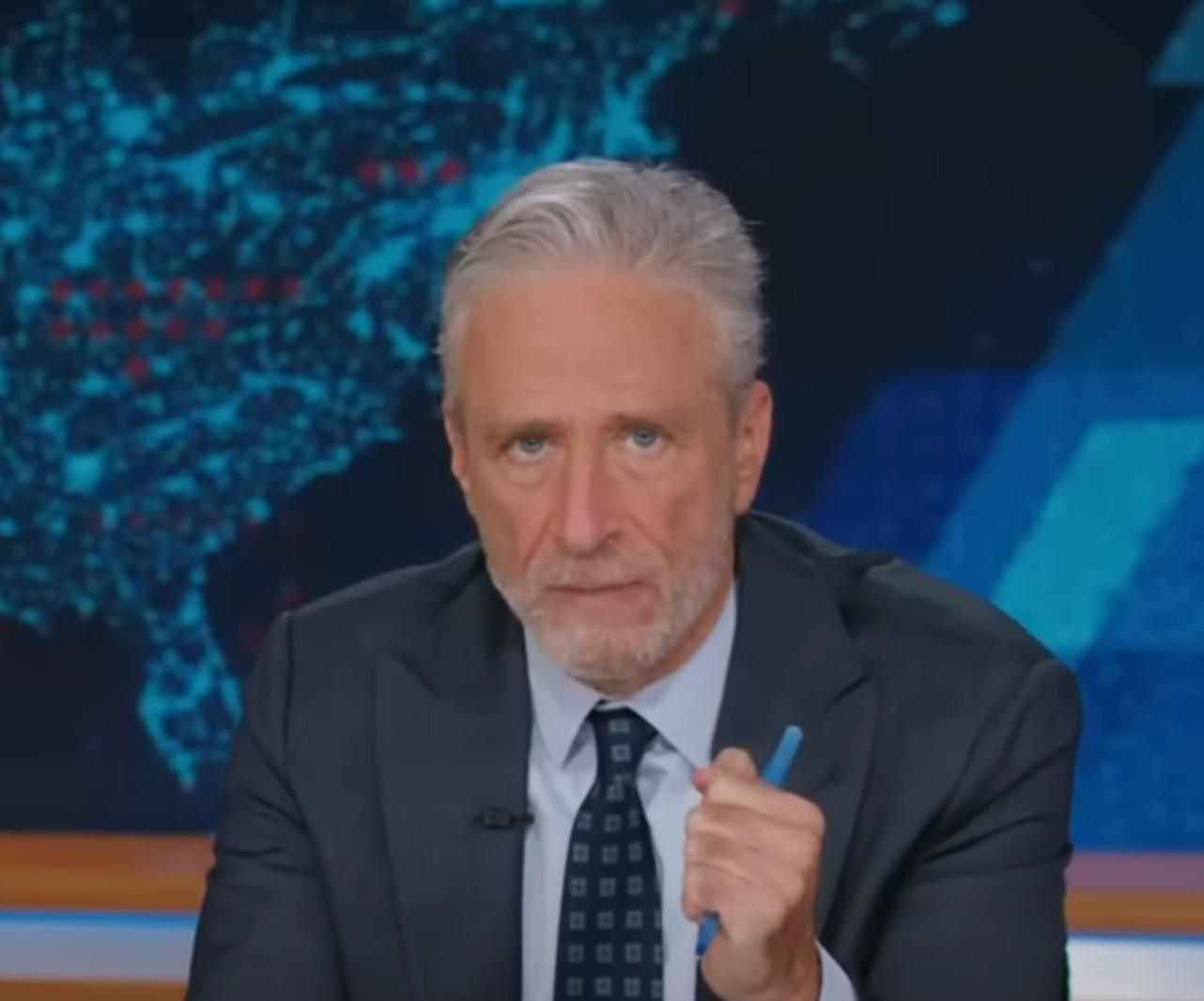 Jon Stewart on why he ‘knows’ Trump’s name is in Epstein emails