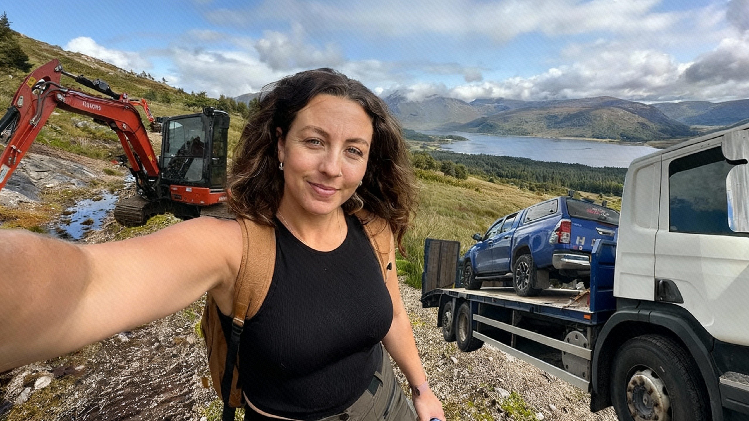 Excavator vs Peat… What Could Go Wrong?