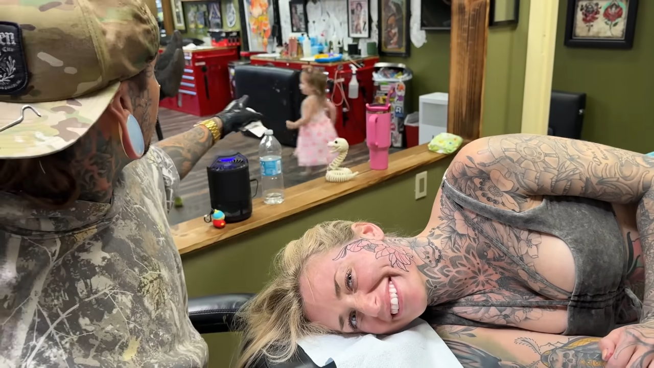 Tattooing my ex’s face turned into a challenge I didn’t expect