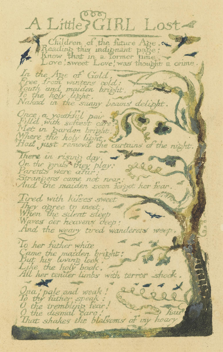 Rare print of William Blake’s The Tyger poem expected to sell for up to ...