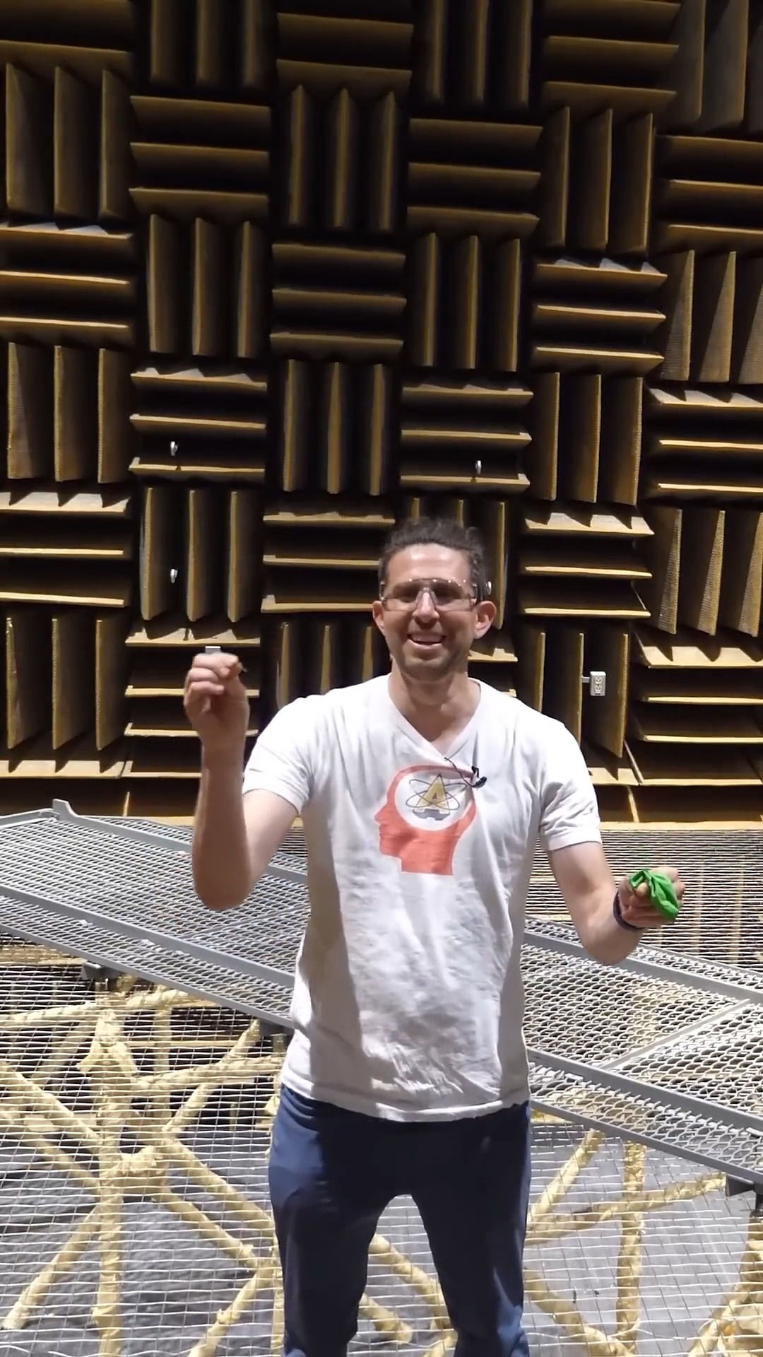 The loudest sound inside the quietest room
