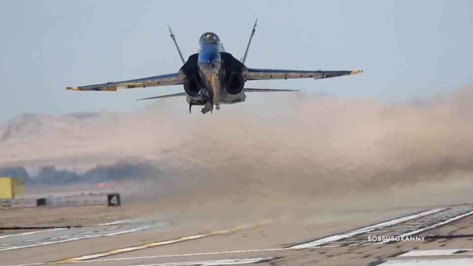 How the Blue Angels Turn Takeoff Into a Low-Flying Masterpiece