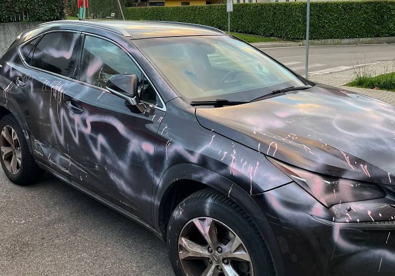 Merate, imbrattata di rosa l’auto dell’assessora Patrizia Riva