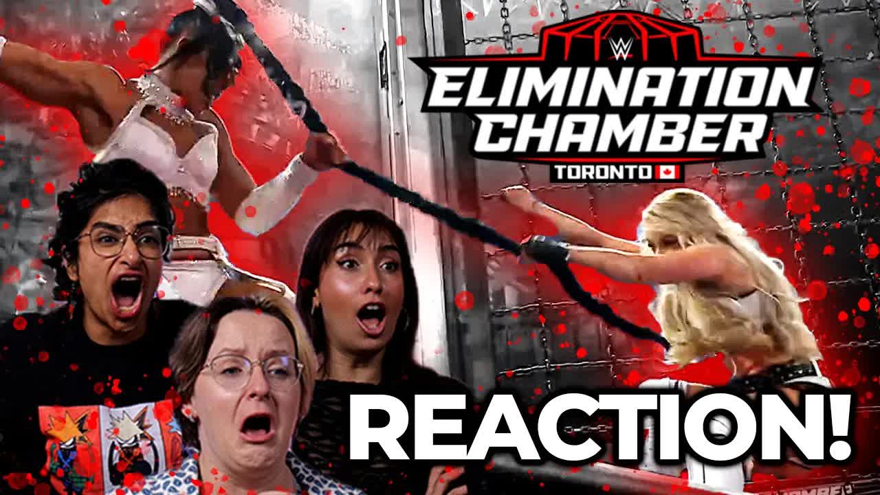Girls (that kinda watch wrestling) React to Women's Elimination Chamber ...