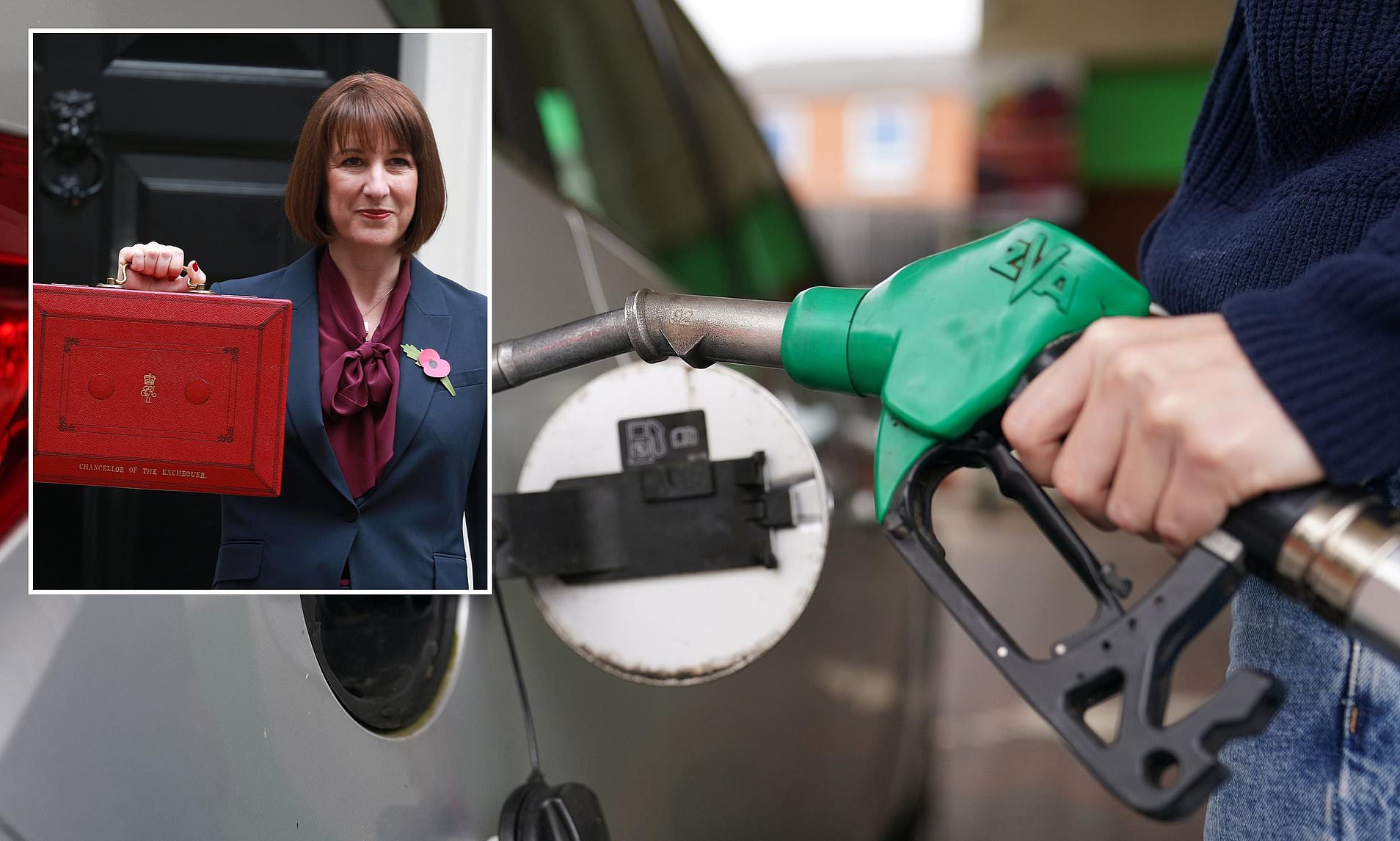 Petrol prices hit a seven-month high a week ahead of the Budget and a ...