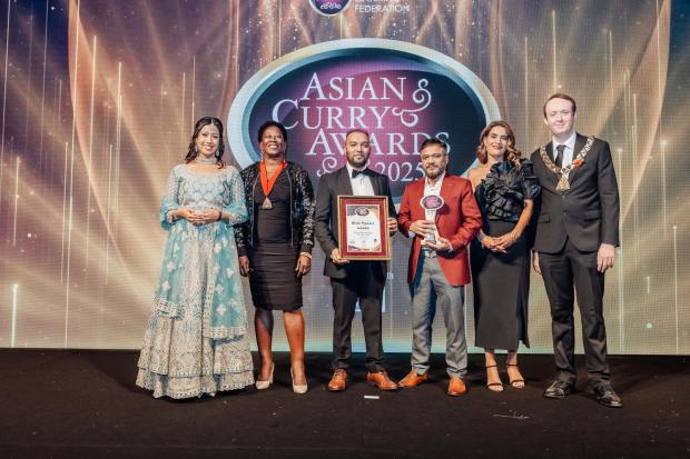 Wrexham restaurant named best in North Wales at 2025 Asian Curry Awards