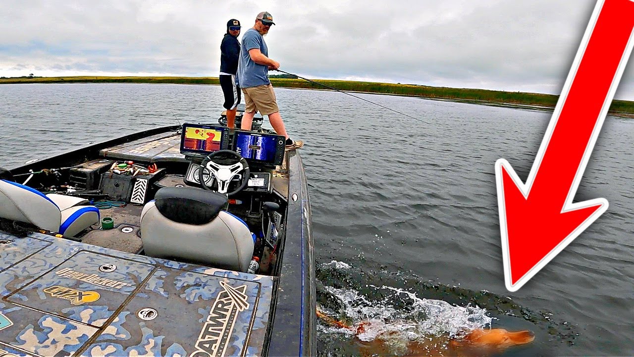 One in a million fishing disaster captured on camera