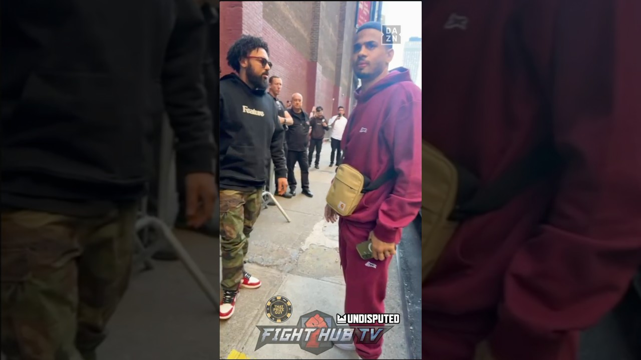 Rolly Romero ARRIVES to Ryan Garcia fight week!