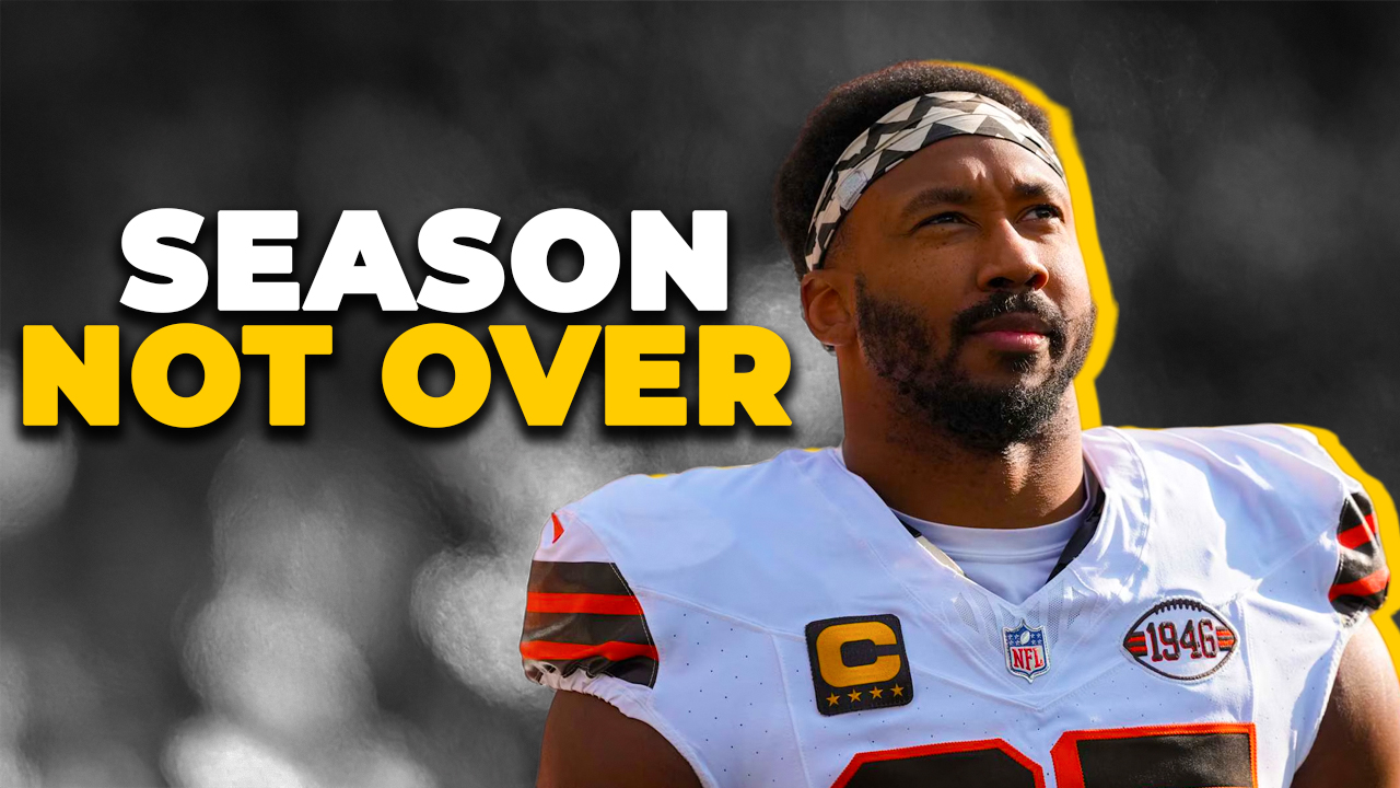 Cleveland Browns Star Myles Garrett Refuses to Rule Out Playoffs ...