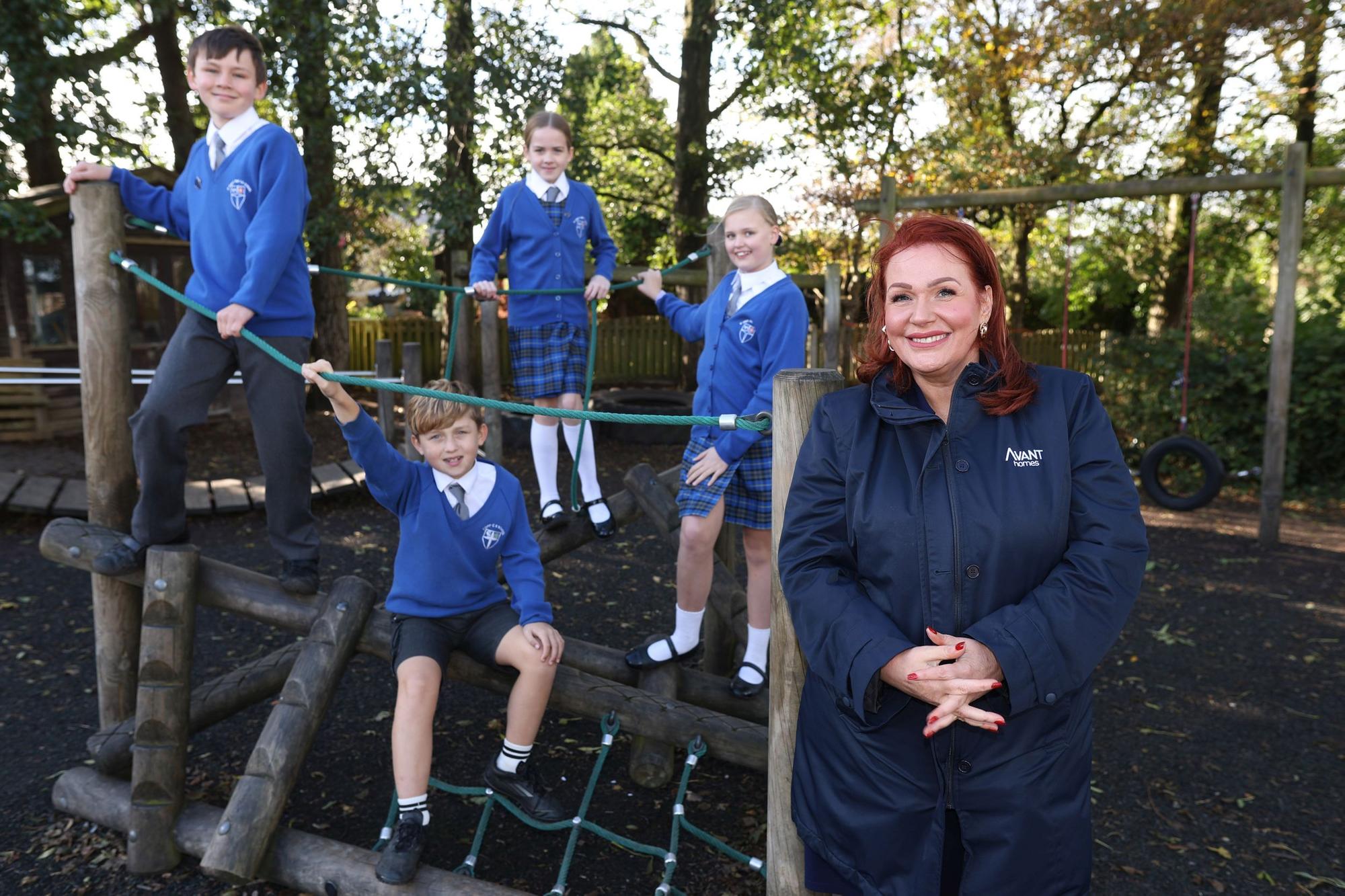 Avant Homes Supports Great Eccleston School s Playground Project