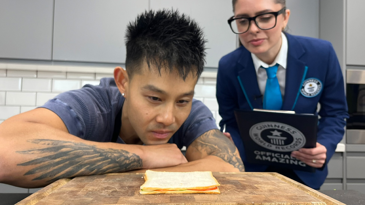 Canadian chef sets new world records with precision slicing and ...