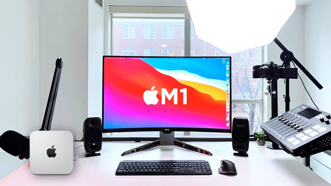 The ultimate M1 Mac productivity desk setup
