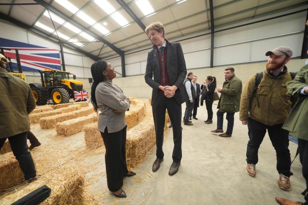 'Britain's tallest Tory' James McAlpine visits Bucks for emergency summit