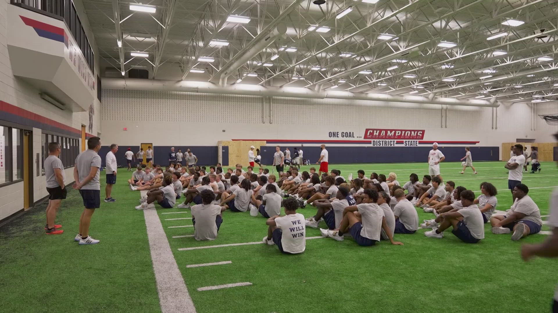 Allen Police Department partners with the Allen High School football team