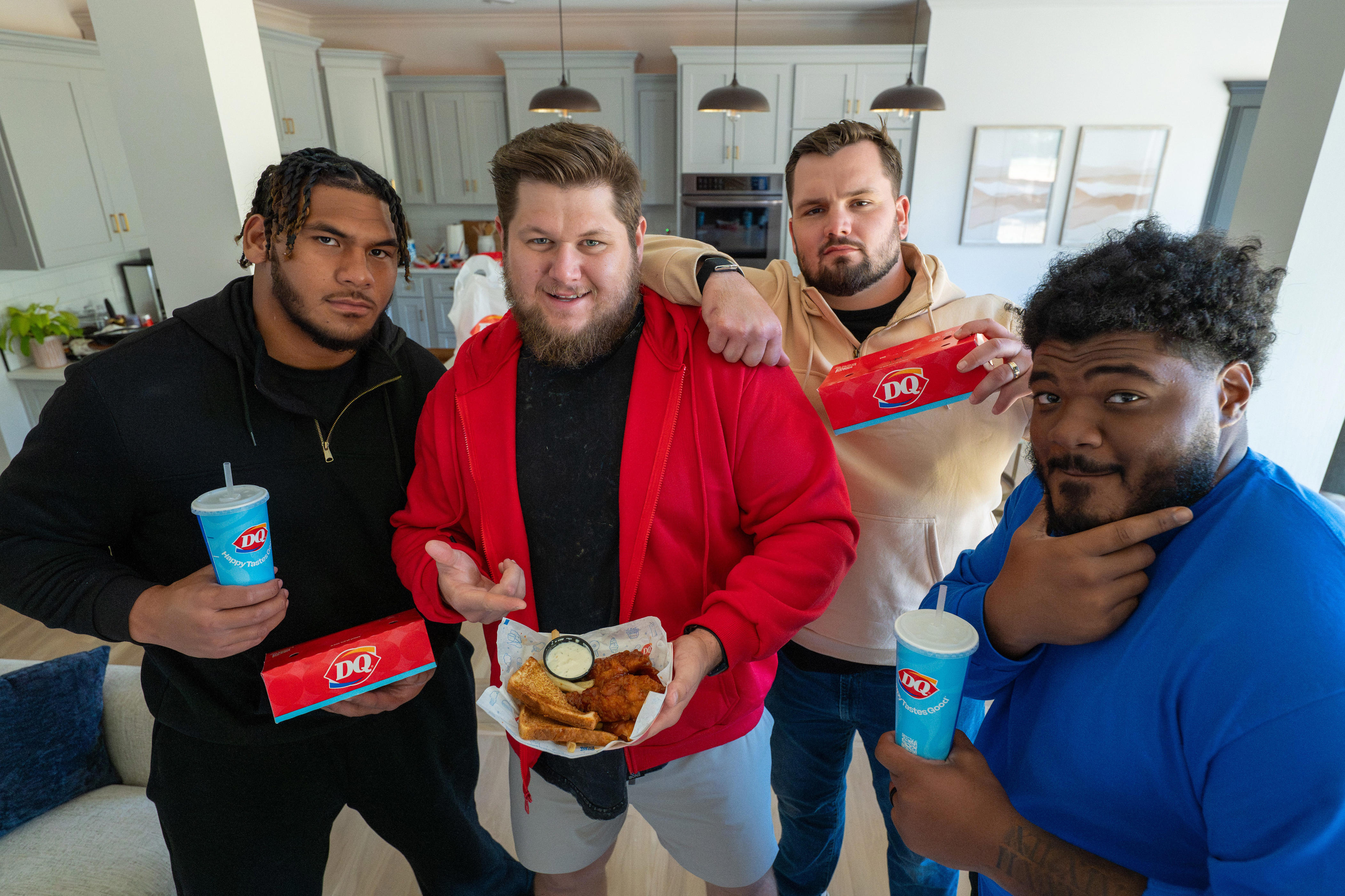 Chiefs OL debut touchdown dance inspired by ‘DQ’s Sauced & Tossed ...