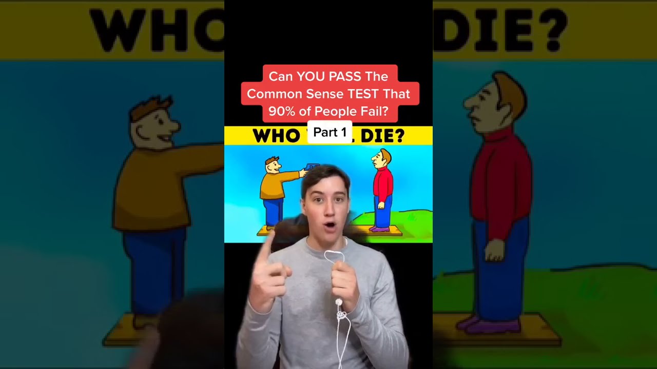 A common sense test many adults historically struggle to pass