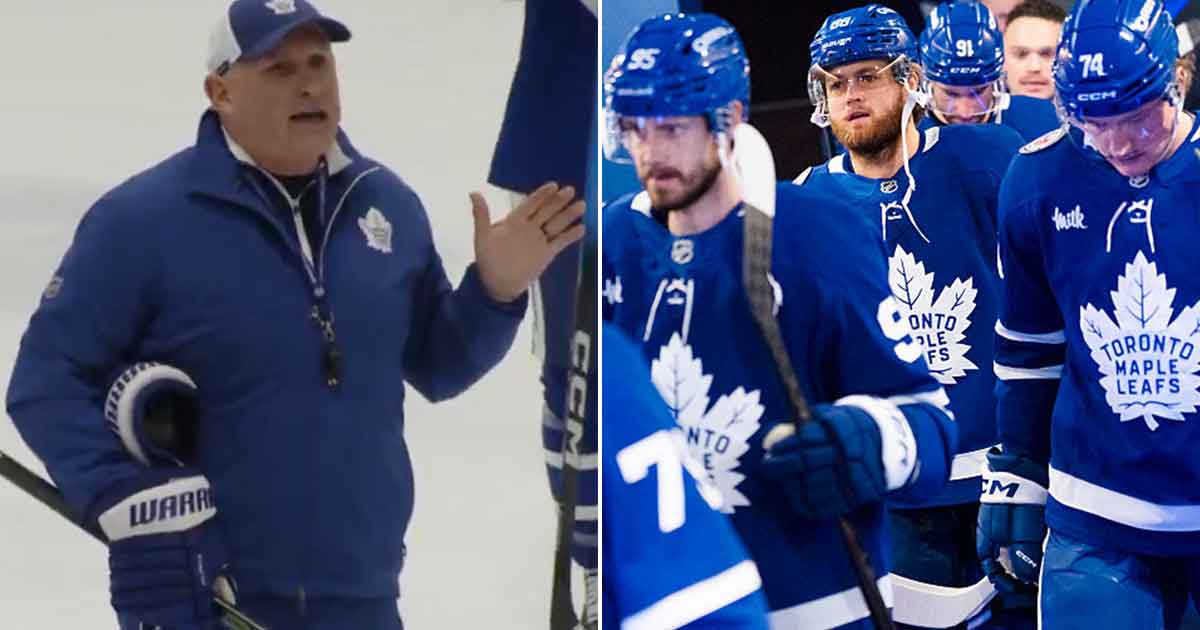 Craig Berube rips into his own players in practice
