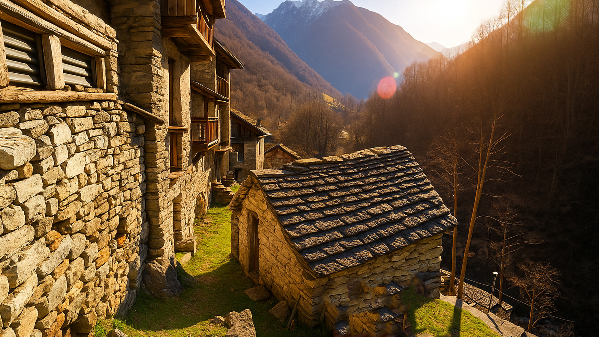 Exploring Corippo: Ticino’s Ancient Stone Hamlet (4K)