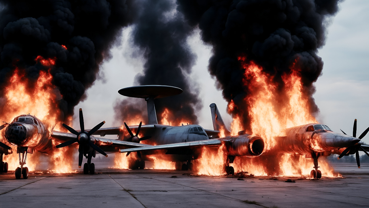 $7 Billion in Russian Assets Reduced to Ruins by Ukraine’s Drone Strikes