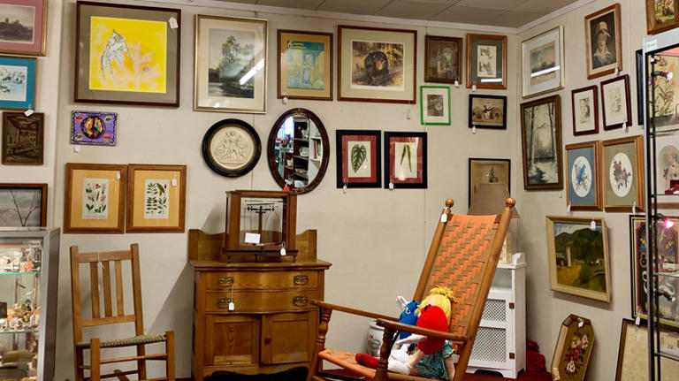 The Easy Way To Give Thrift Store Art A Modern, Sleek Touch