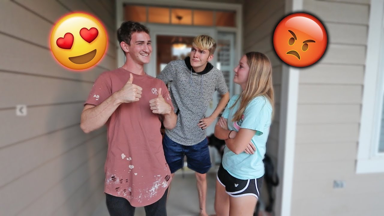A rare glimpse into this young couple's first official date