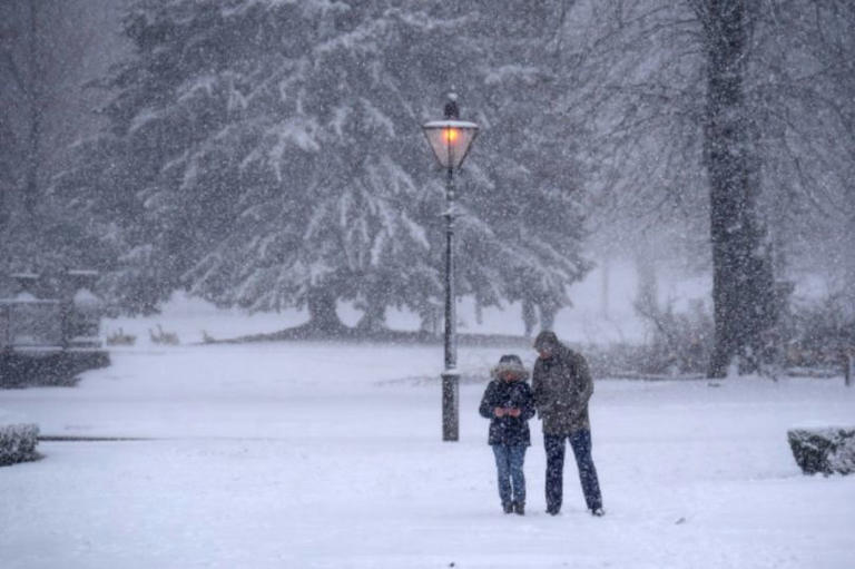 Met Office names 26 UK areas facing rare 'black ice' warning