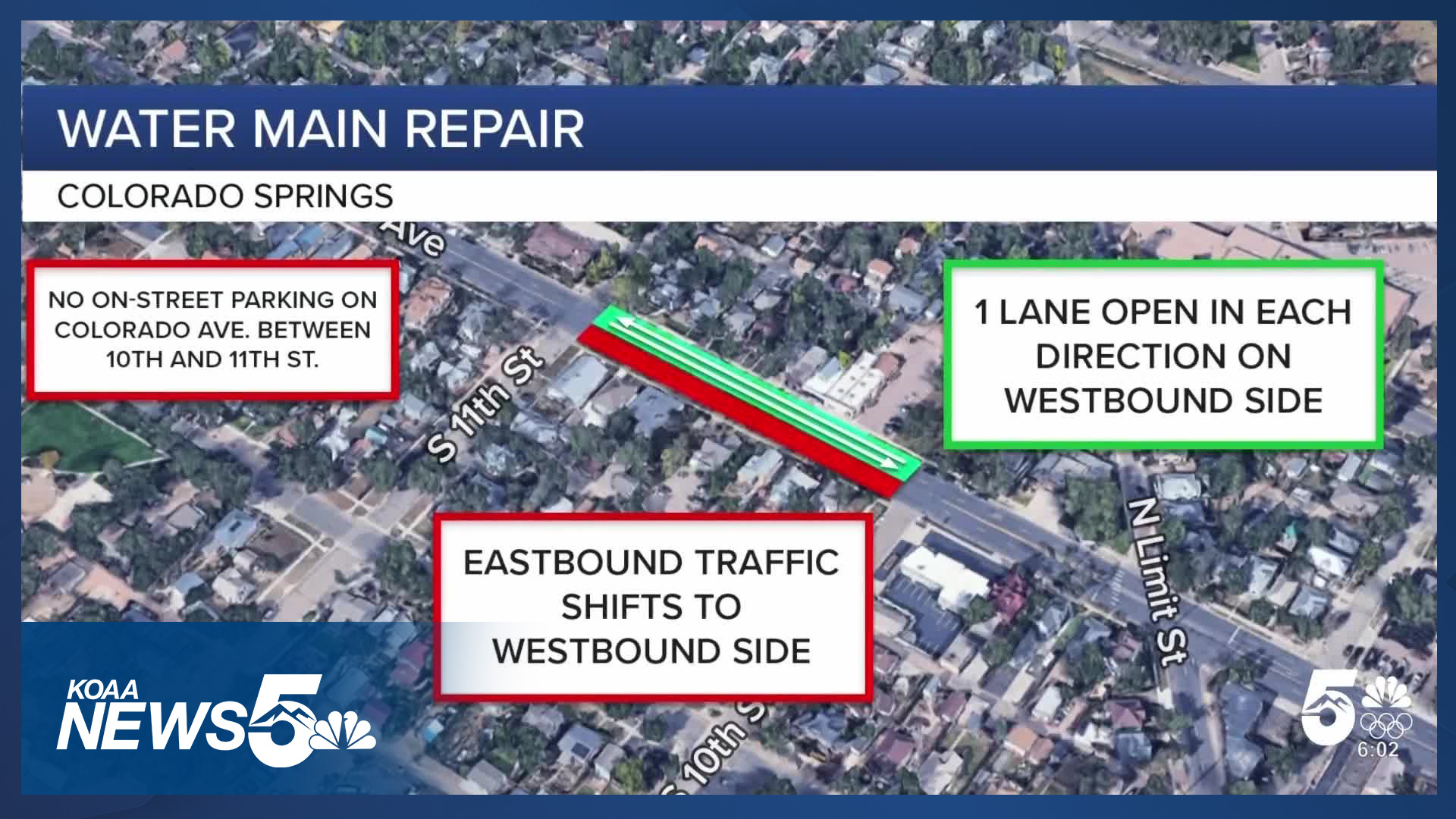 Water Main Repairs Along Colorado Avenue Could Impact Your Commute