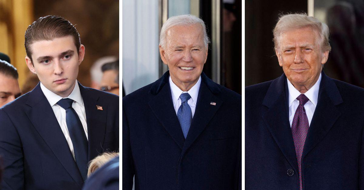 What Did Barron Trump Say to Biden at the Inauguration? Details Behind ...