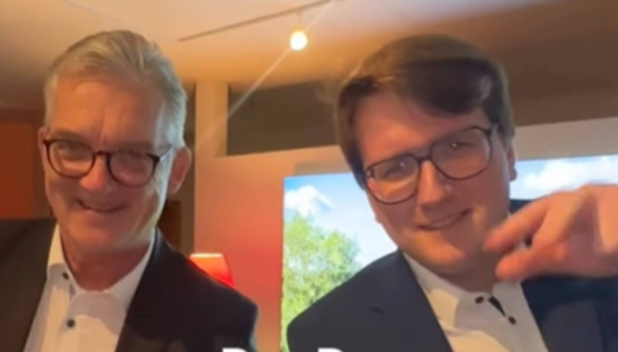 Wenn Feiler tanzt und Gursch rappt: Ein ungewöhnliches Reel auf Insta ...