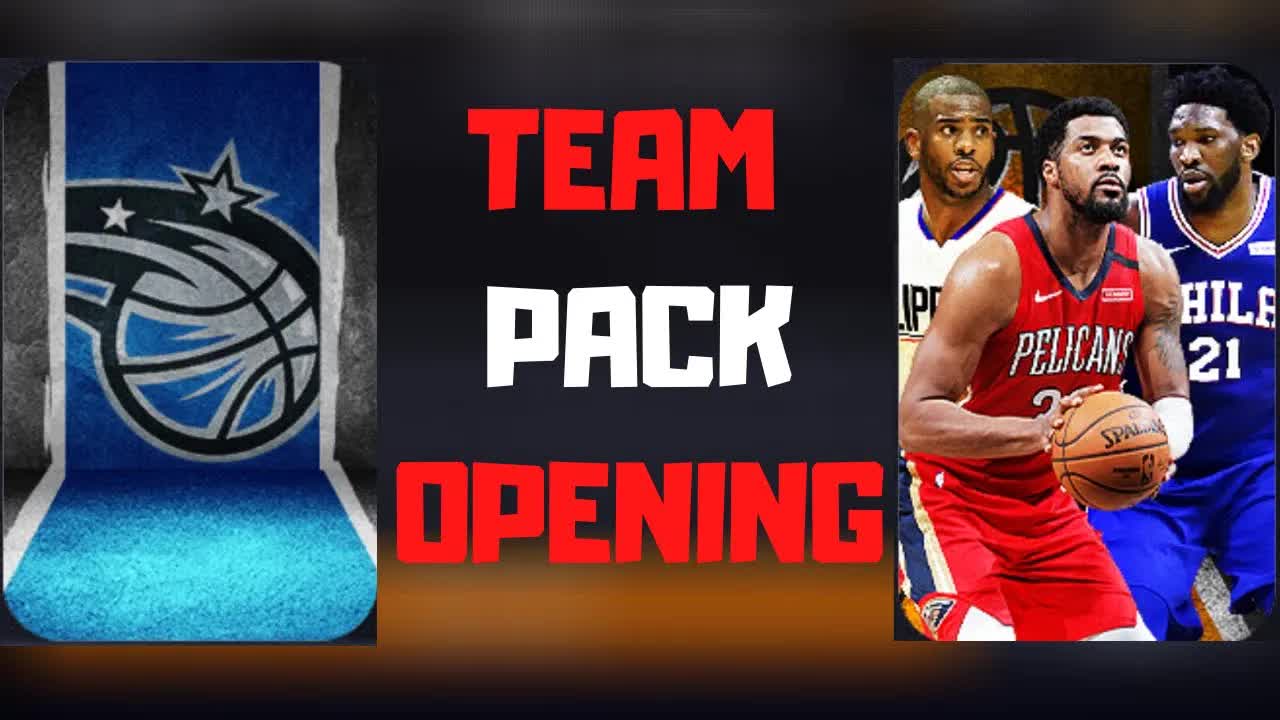 100 OVR pull in team and teammate pack opening in NBA Live Mobile 20!