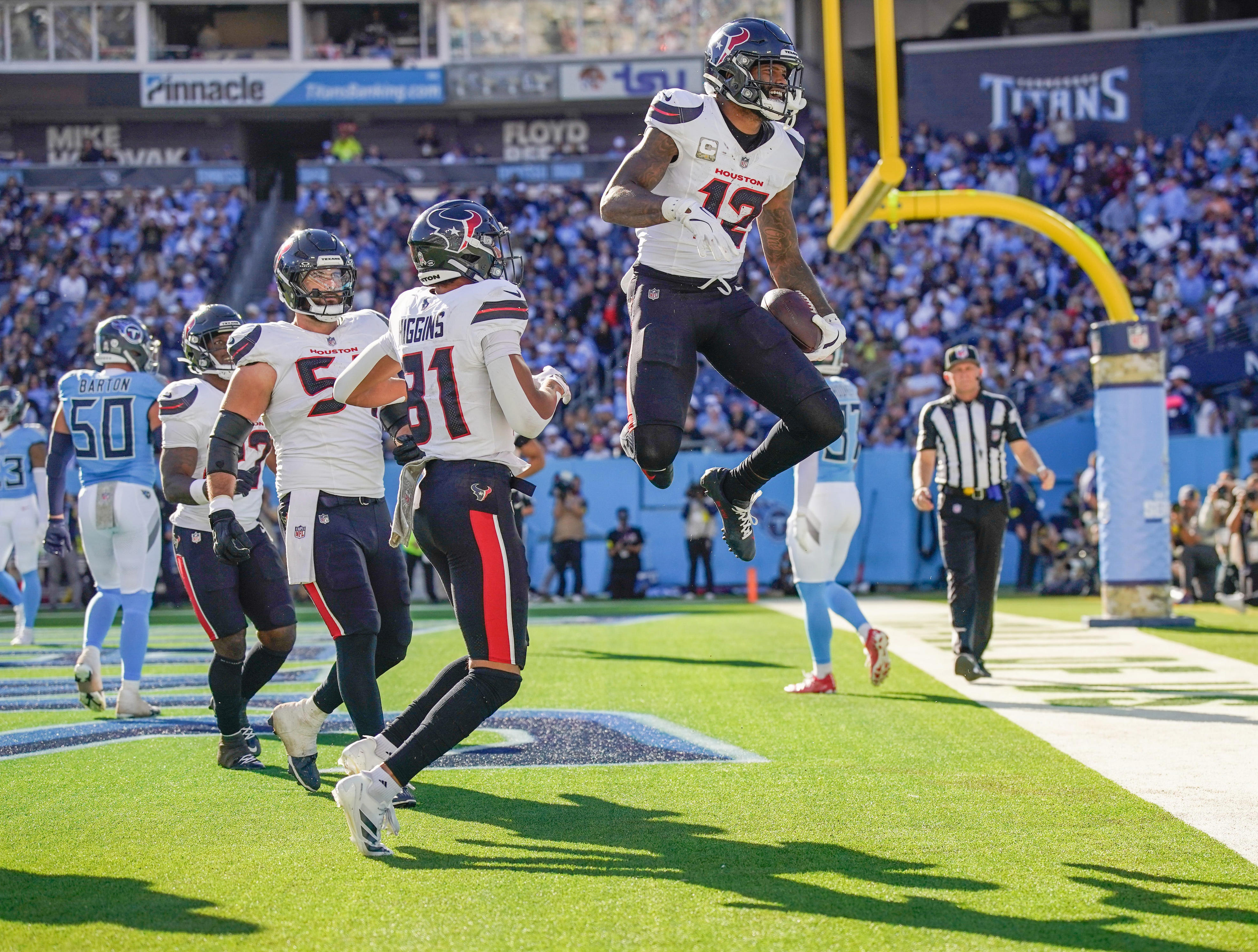 Texans open as home underdogs vs. Bills in Week 12