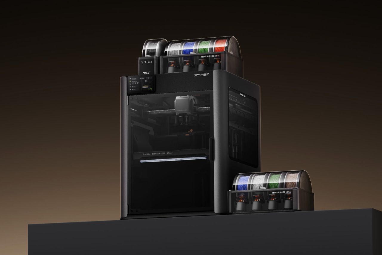 7 hotends!!? Bambu Lab unveils first official look at the H2C
