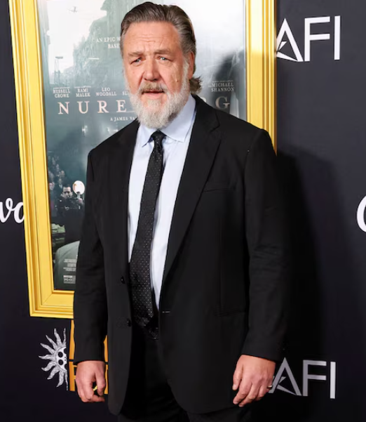 Bajó 30 kilos: el impactante cambio físico de Russell Crowe a los 61 años