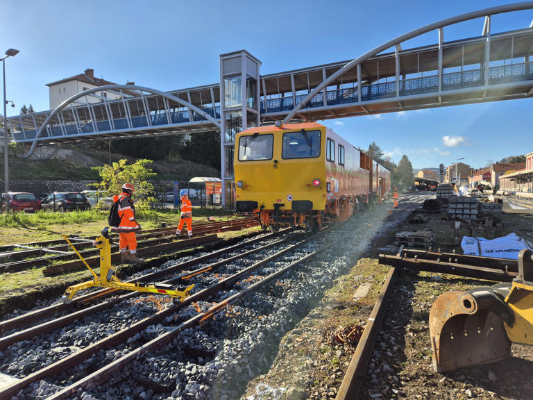 SNCF : Les travaux se poursuivent sur la ligne Le Puy/Firminy