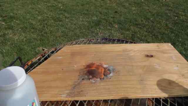 How to start a fire with sugar — no matches needed