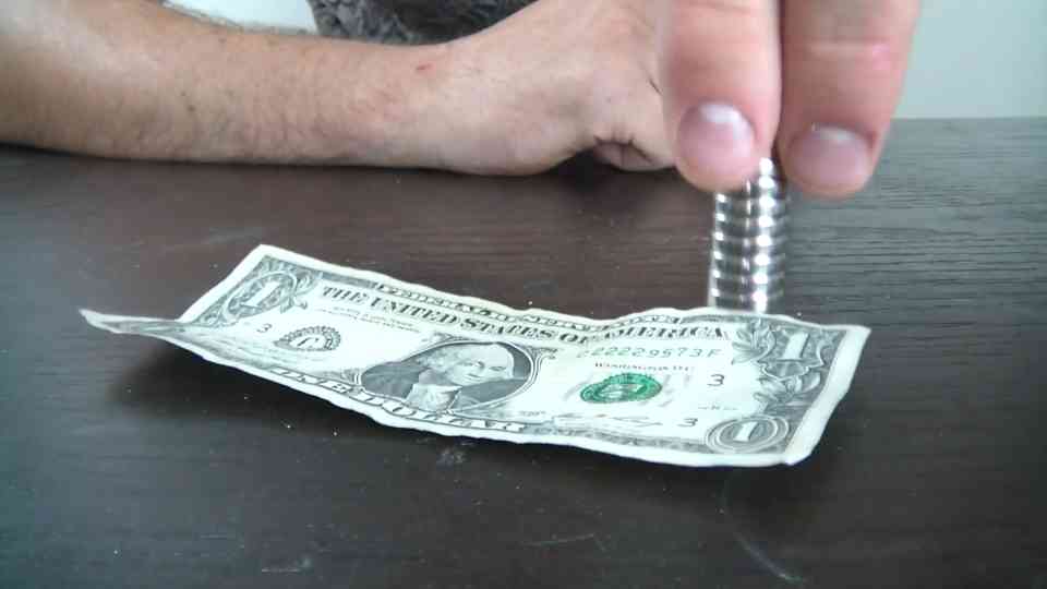 Watch what happens when you combine magnets and money