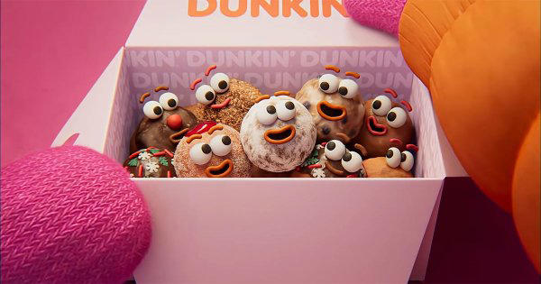 A Dunkin' Munchkin Is the Brand's Unlikely Festive Hero