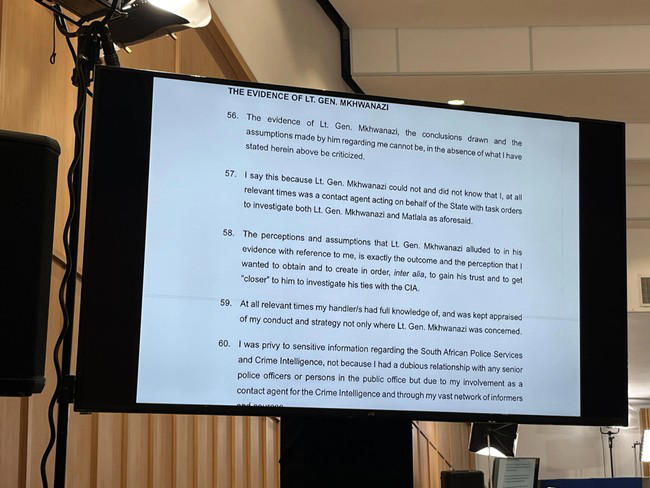 Madlanga Commission | Mogotsi says he posed as infiltrator to spy on ...