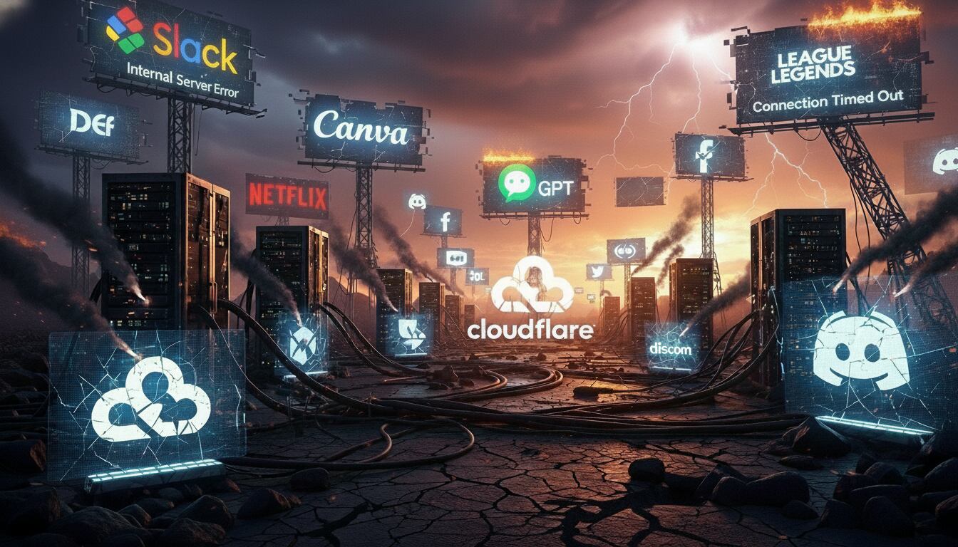 Cloudflare: Estos son los servicios afectados por la caída del servicio ...