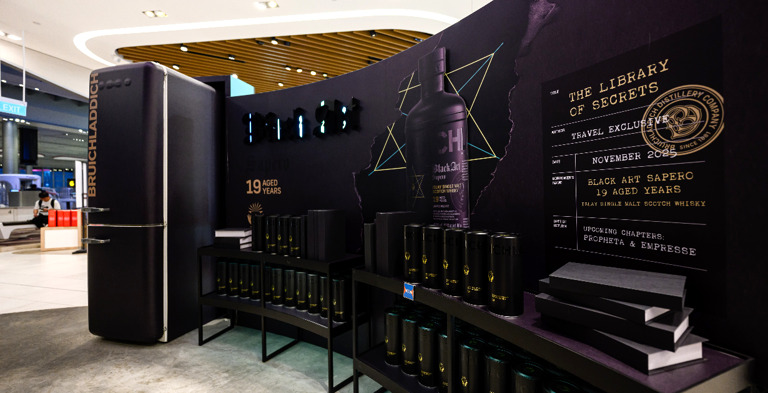 Bruichladdich Debuts Black Art Sapero At Travel Retail