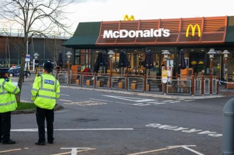 Bristol McDonald's restaurant locked down by police as one person in ...