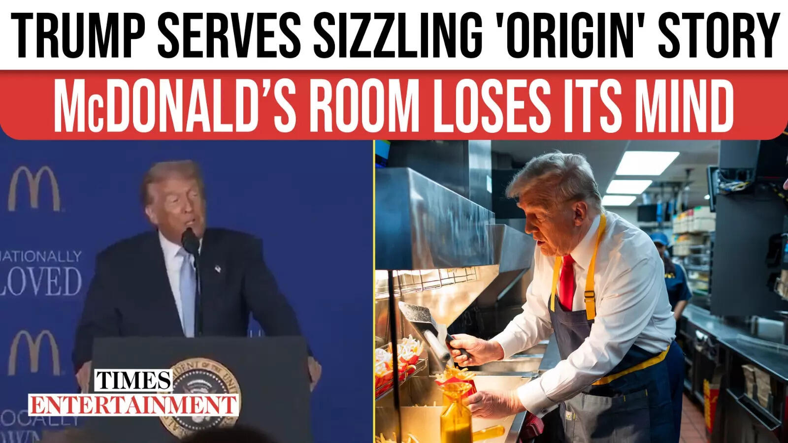 Trump’s ‘Fry Cook President’ Boast Sparks Frenzy as McDonald’s History ...
