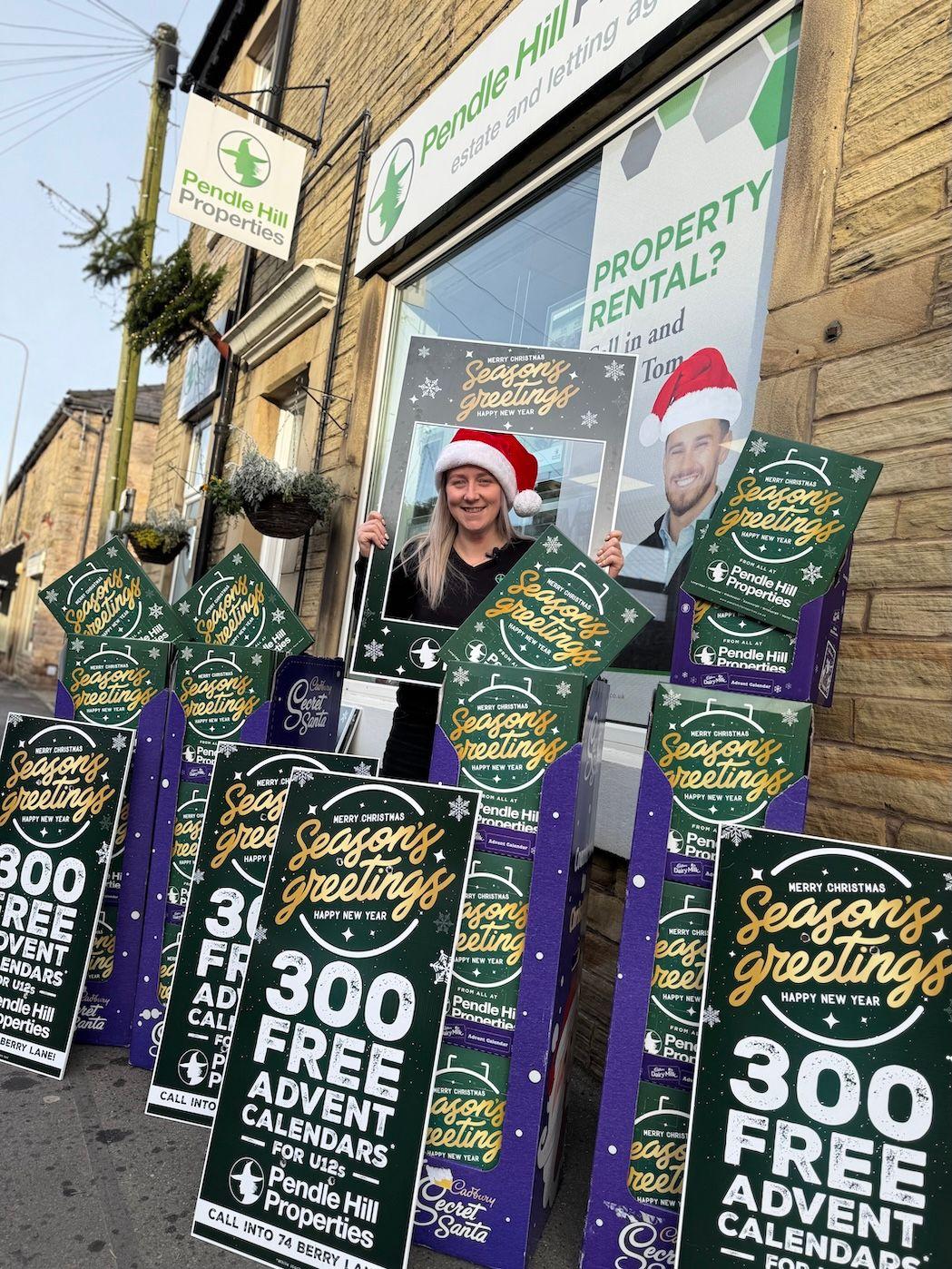 Pendle Hill Properties to give away 300 advent calendars at 'Longridge ...