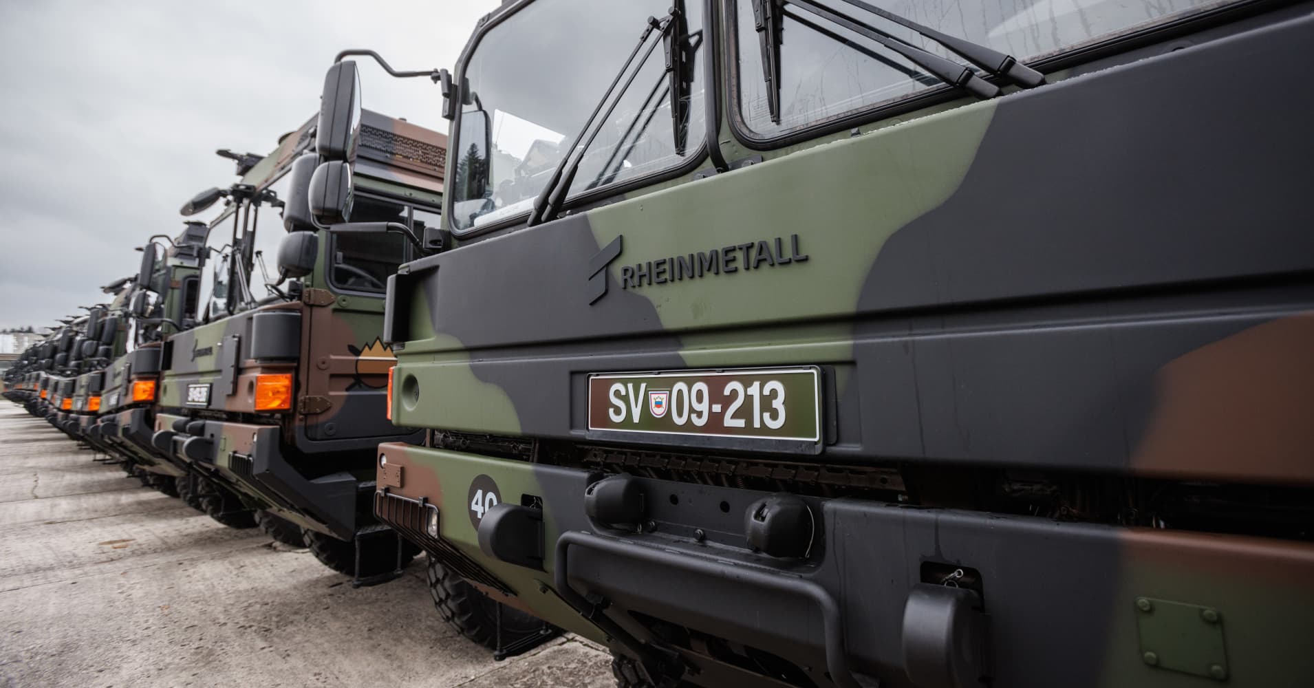 Rheinmetall shares rise as defense giant sees sales surging fivefold by ...