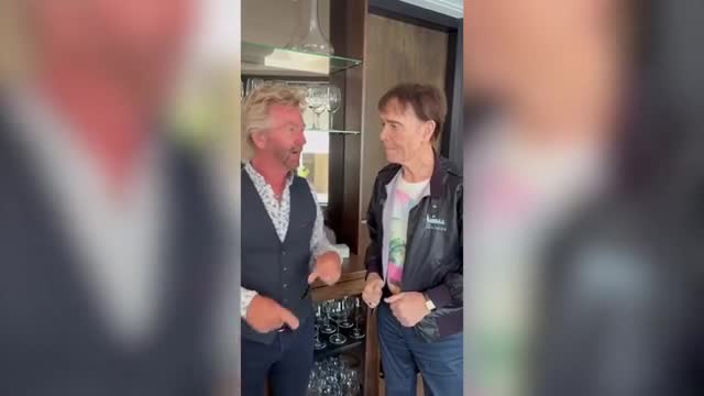 Noel Edmonds and Cliff Richard reunite in heartwarming video