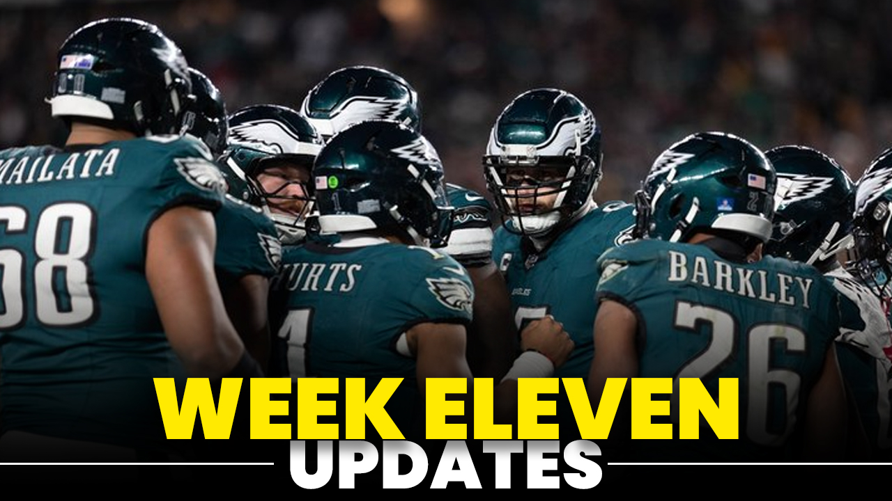 NFL Playoff Picture Week 11- Eagles, Broncos Wins Shake Up Afc/nfc ...