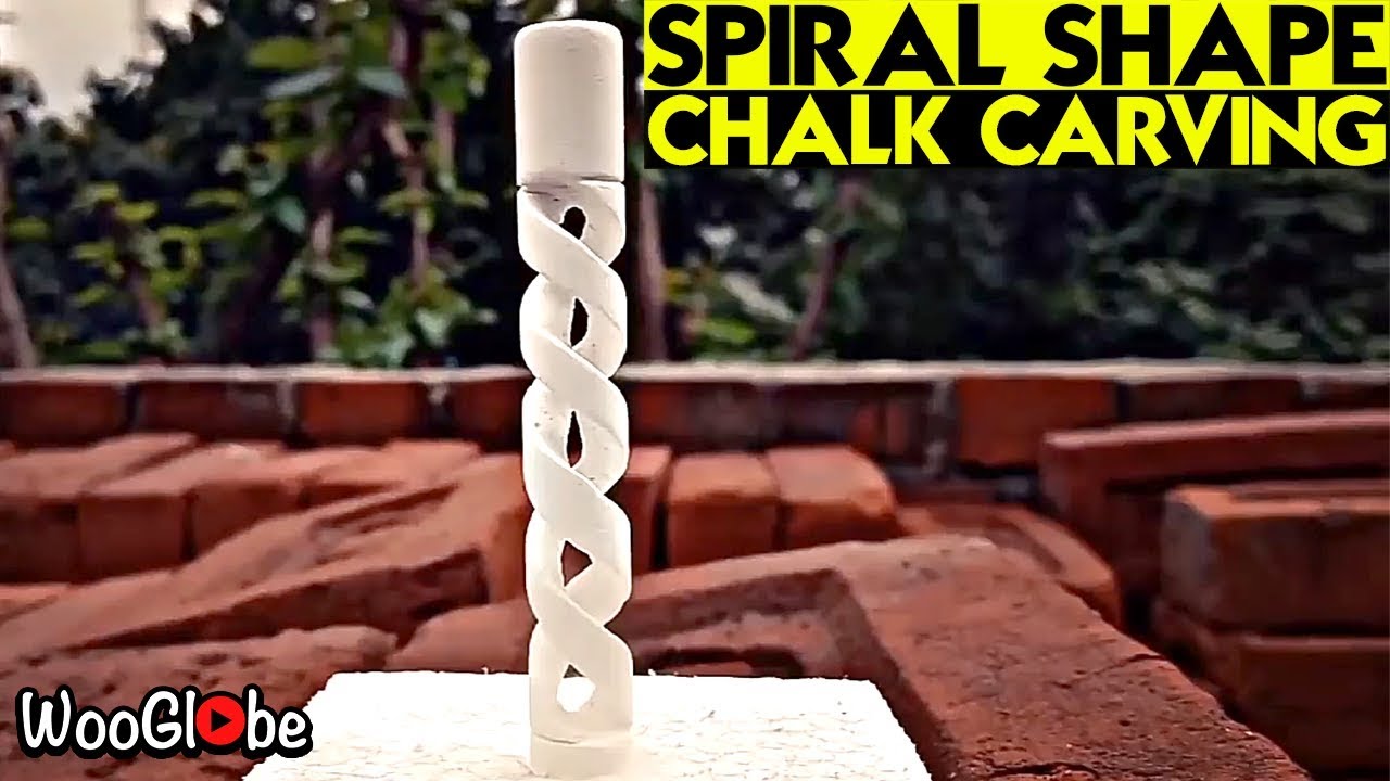 'Chalk Carving into a Perfect Spiral - Full Video | Epic Montage'
