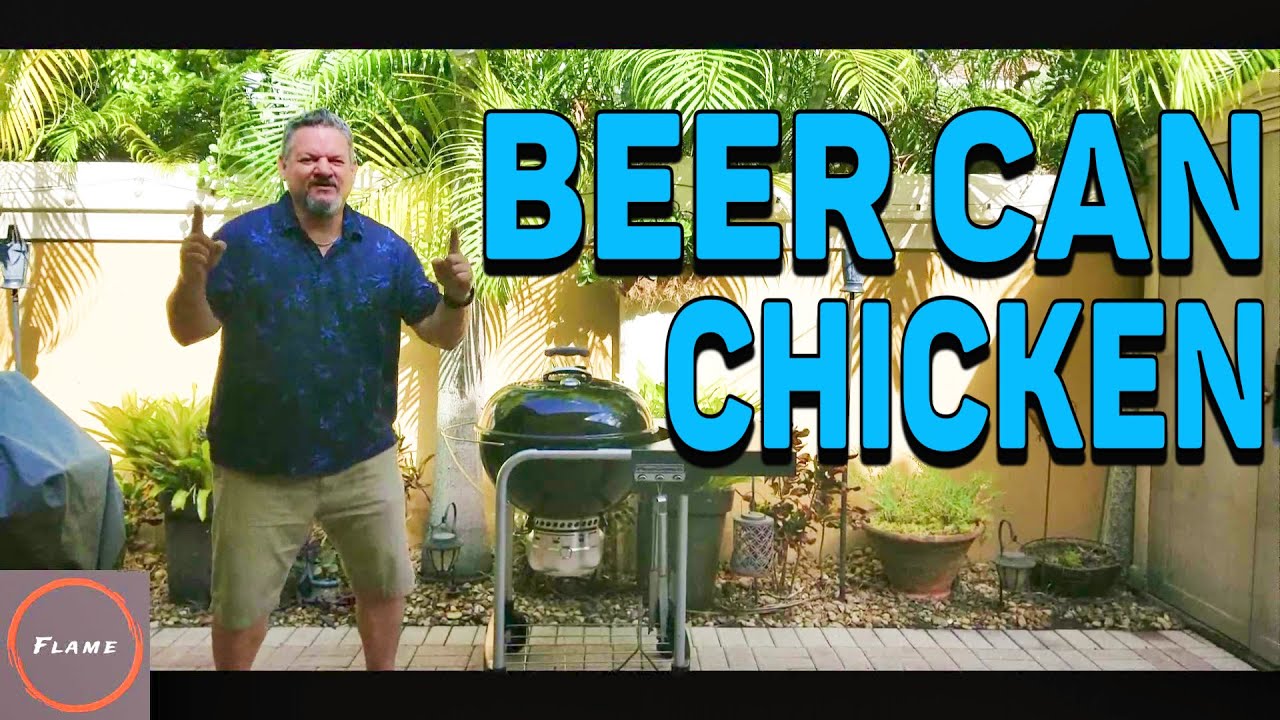 Beer Can Chicken on the Weber Kettle