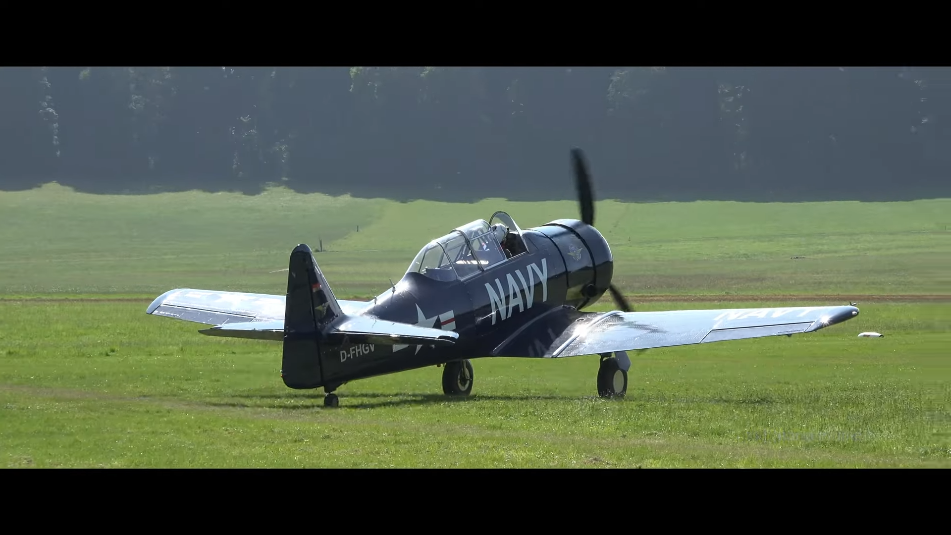 North American T6 Harvard Roars Back To Life